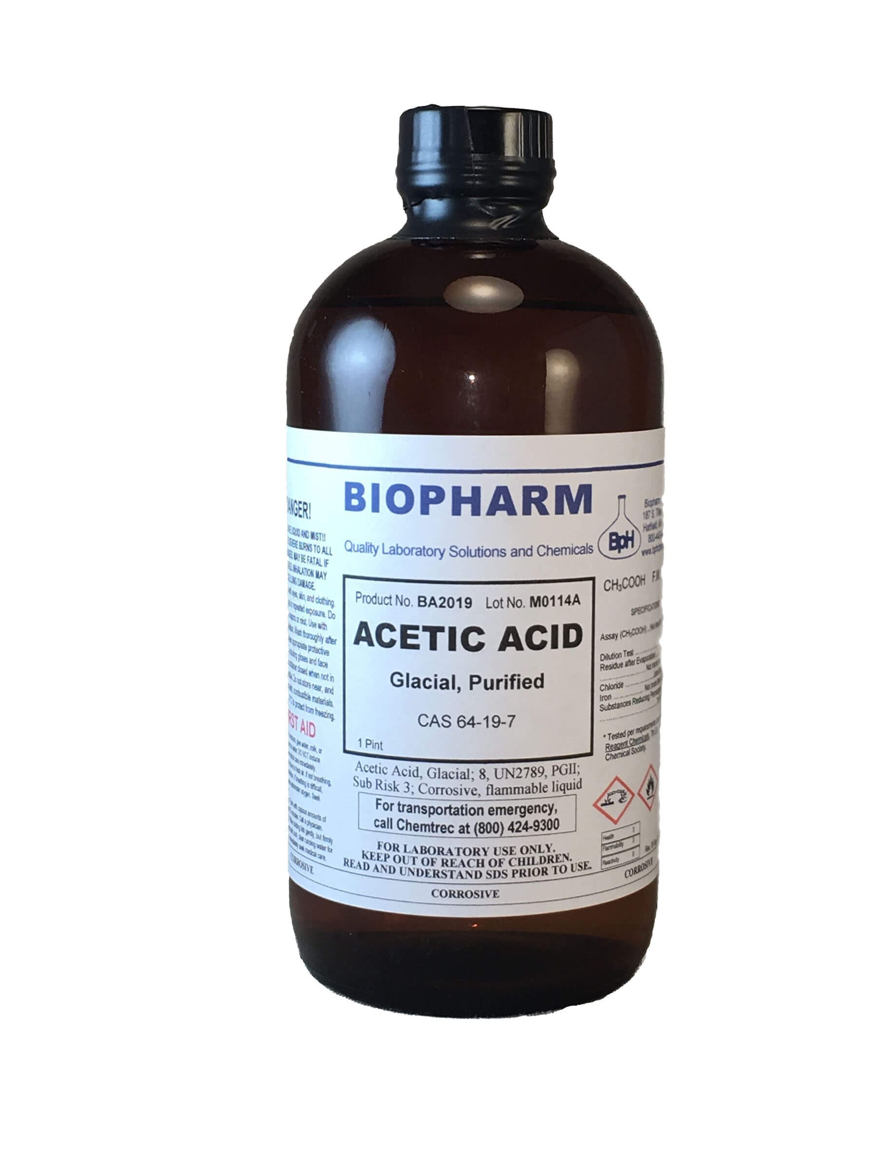 Acetic Acid, Glacial; Purified