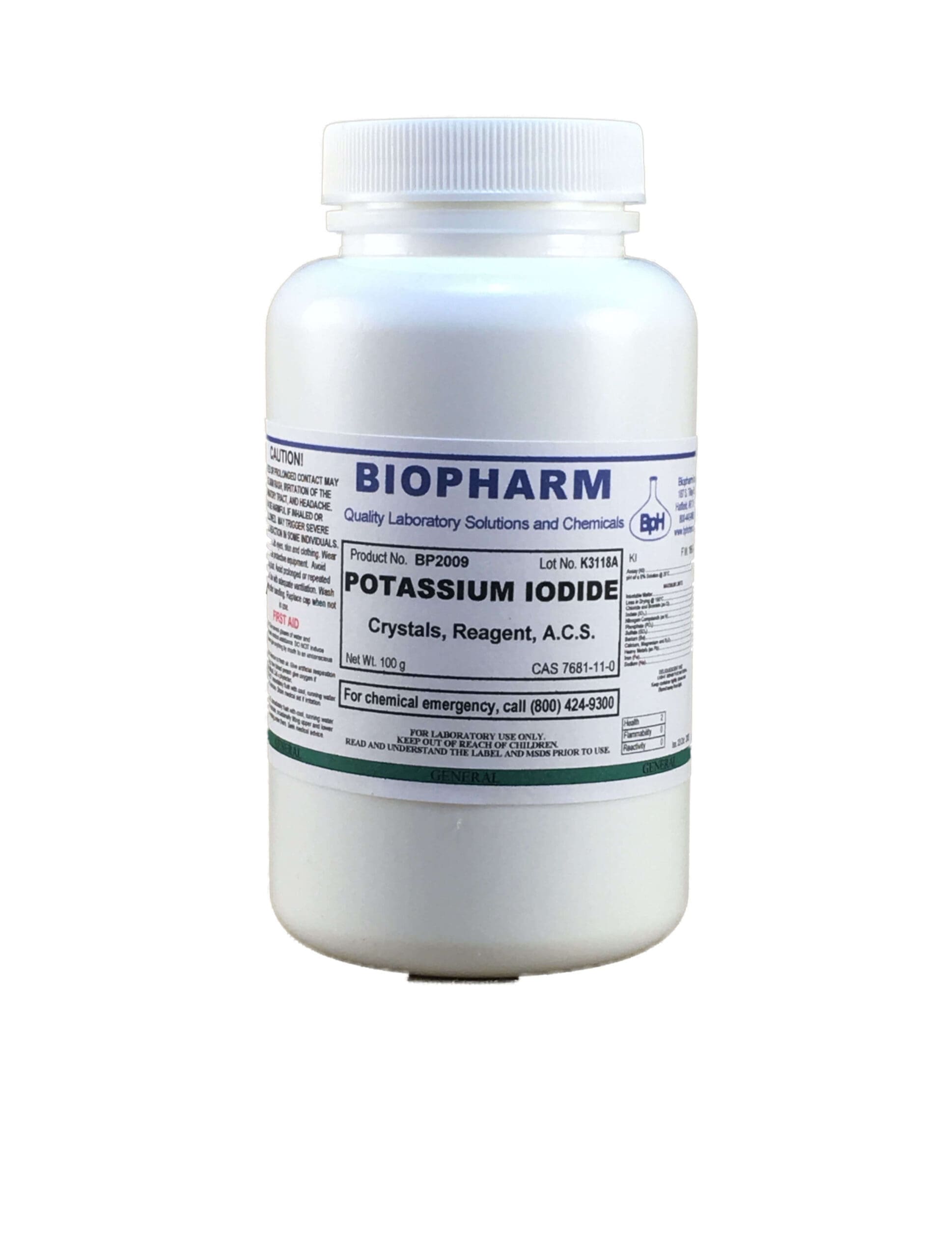 Potassium Iodide, Crystals; Reagent, A.C.S.
